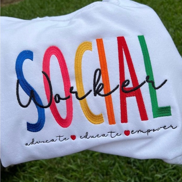 Sweaters | Social Work Sweatshirt | Poshmark